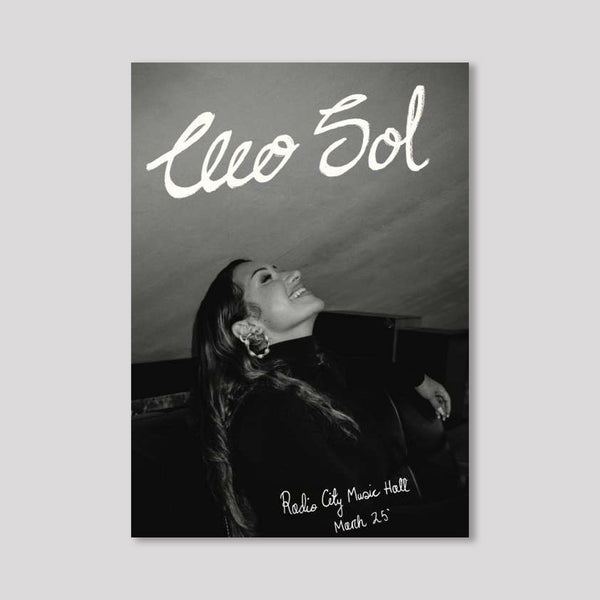 Cleo Sol Radio City Music Hall Poster– Mr Bongo USA